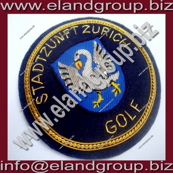 Bullion badge with magnetic backing | PDF