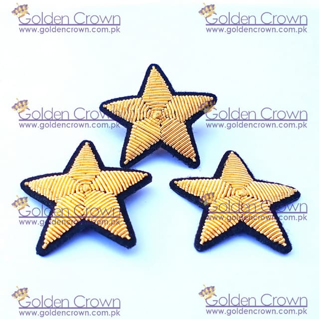 Bullion Embroidery Star Brooch.PDF