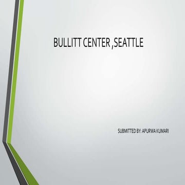 The bullitt center | PDF