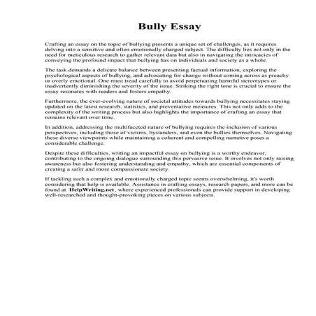 Bully Essay.pdf