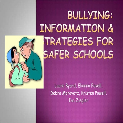 Bullying: An Introduction | PPTX