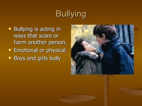 Bullying Powerpoint | PPT