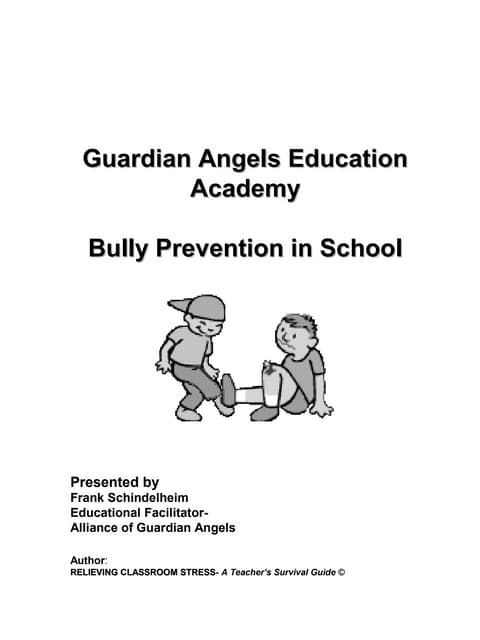 6th Grade Bullying Presentation | PPT