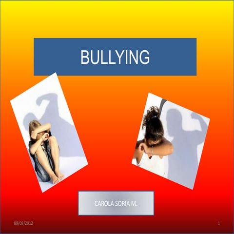 6th Grade Bullying Presentation | PPT