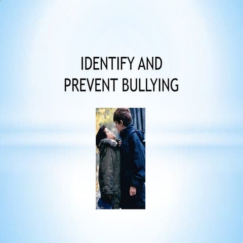 Bullying edu352 | PPT
