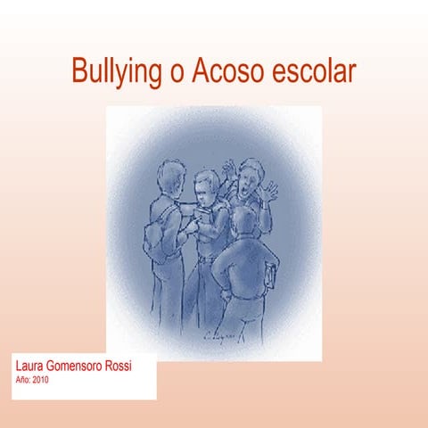 Bullying o acoso escolar | PPT