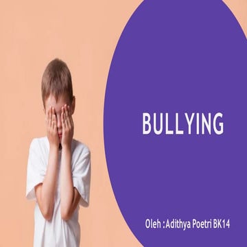 Powerpoint bullying di sekolah dan cara mengatasinya.pptx
