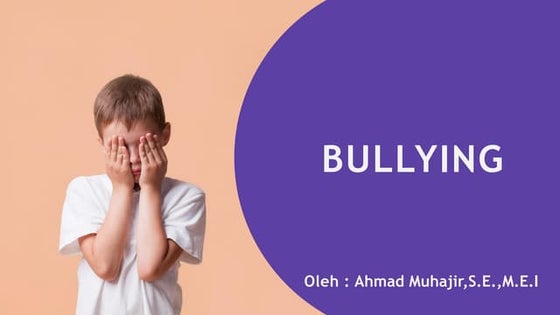 Powerpoint bullying di sekolah dan cara mengatasinya.pptx