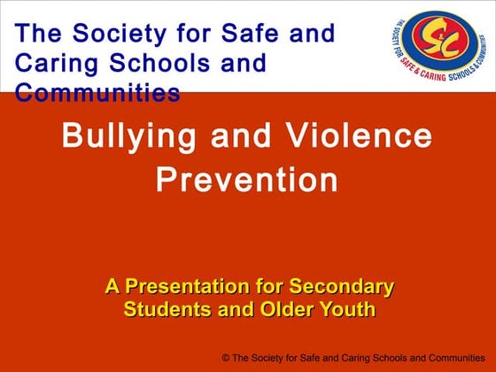 School bullying presentation | PPT
