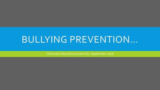Bullying | PPT