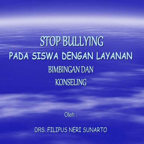 Bullying stop 2019 | PPT