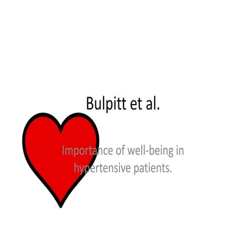 Bulpitt et al | PPTX