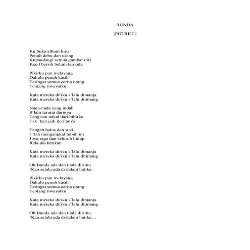Bunda | DOCX