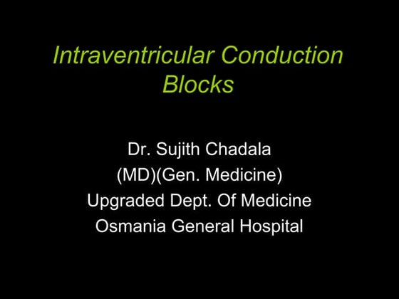 Right bundle branch block | PPT