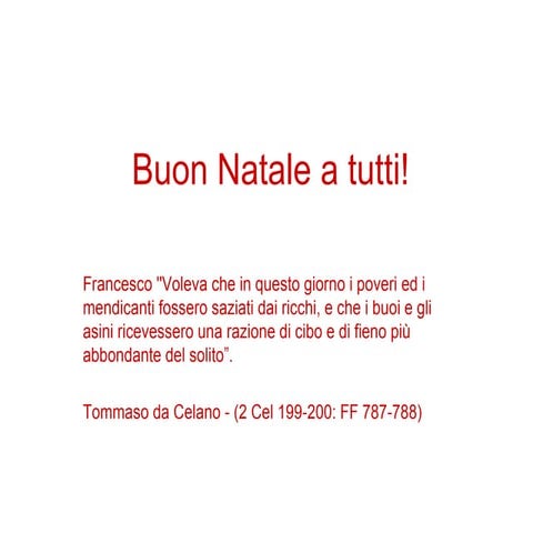Buon Natale a tutti | PPT