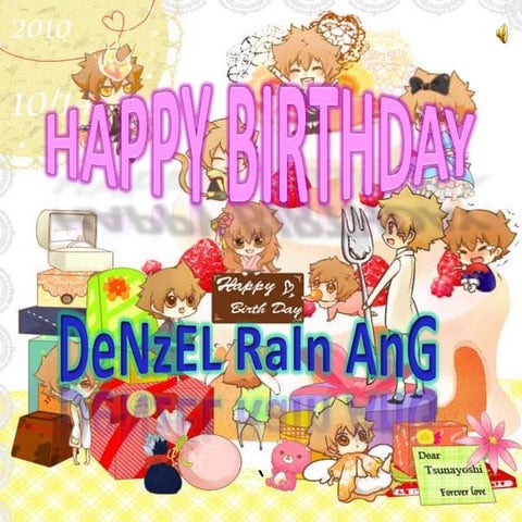 Buon compleanno Denzel | PPT