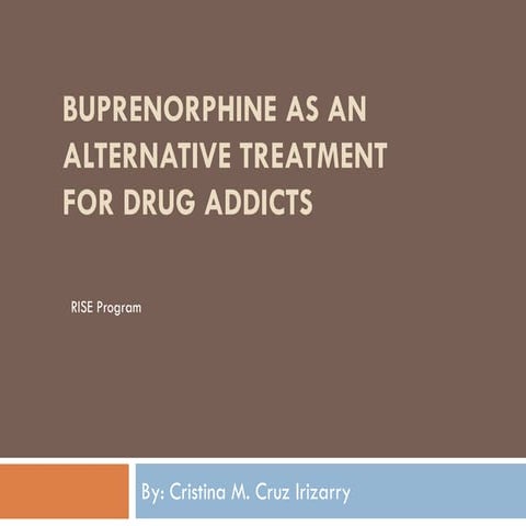 What is suboxone | PPTX
