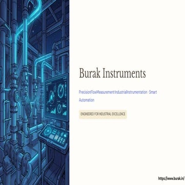 Burak Instruments: Precision Industrial Flow Measurement & Automation ...