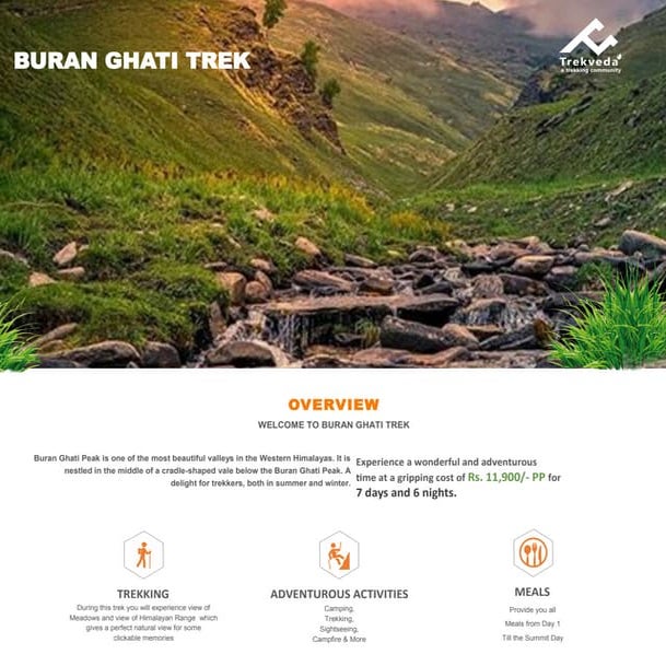 Buran Ghati Trek | PDF