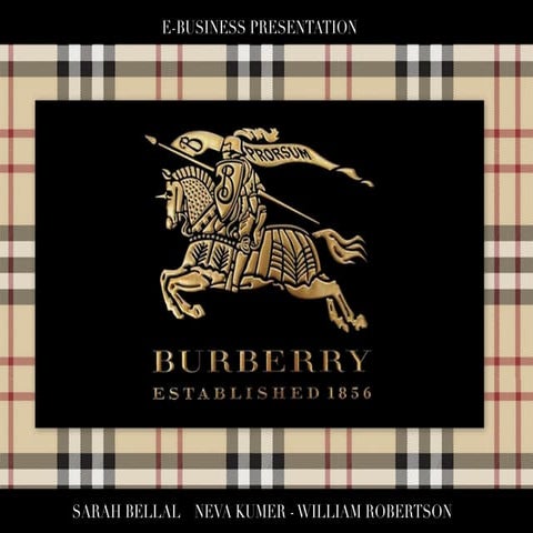 Burberry e-business presentation | PDF