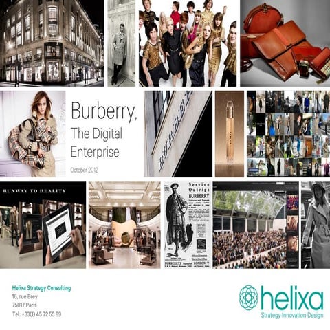 Burberry, The Digital Enterprise | PDF