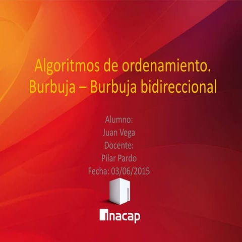 Metodo burbuja | PPTX