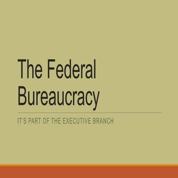 Bureaucracy | PPT