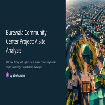 Burewala-Community-Center-Project-A-Site-Analysis.pptx