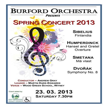 Burford Orchestra Programme - 23rd March 2013 | PDF