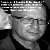 Burglar and Con Man Mike Creel and Corrupt King County Prosecutor David ...