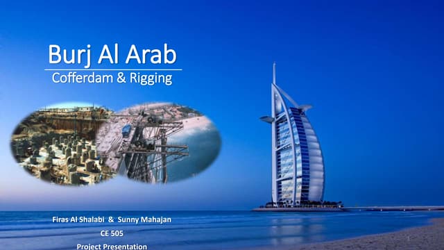 BURJ AL ARAB Presentation on Structural System | PDF