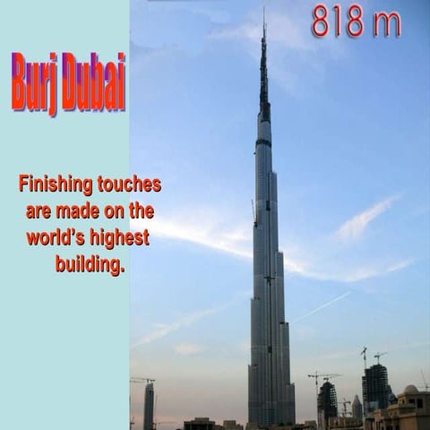 Burj khalifa presentation ppt | PPT