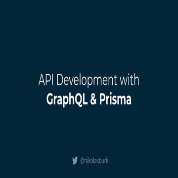 Graphql And Its Schema As A Universal Layer For Database Access Ppt 5257