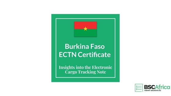 Chad ECTN Certificate Procedure BSC Africa | PDF