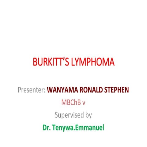 Burkitt lymphoma.ppt