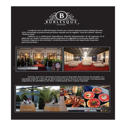 Burlesque Events | PDF