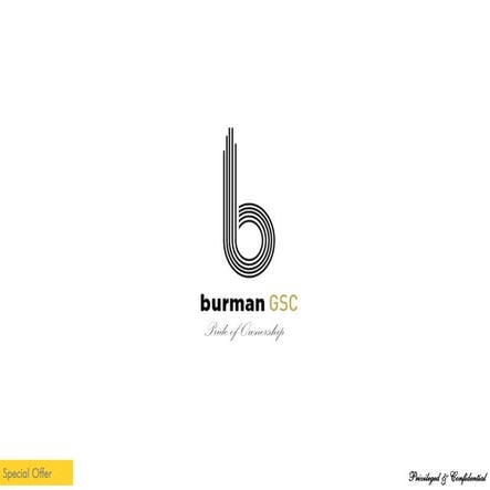 Burman gsc serviced apartments new core | PDF