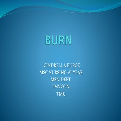 Burn | PPTX