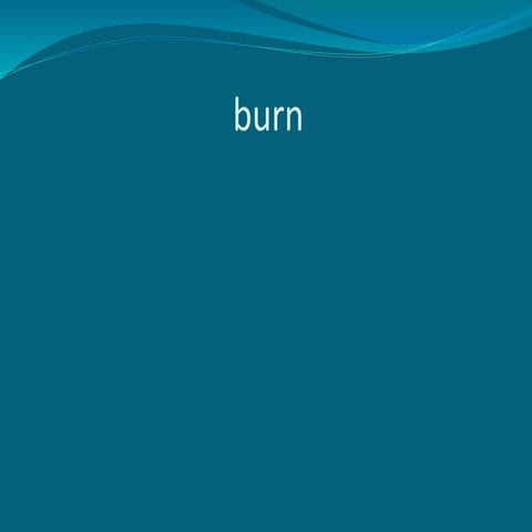 burn.pptx | First Aid | Injuries