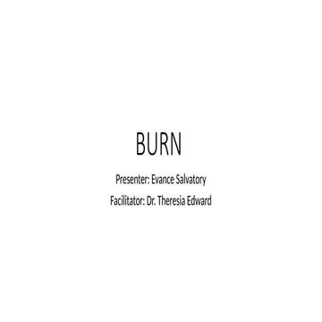 General surgery; Surgical management of Burn.pptx