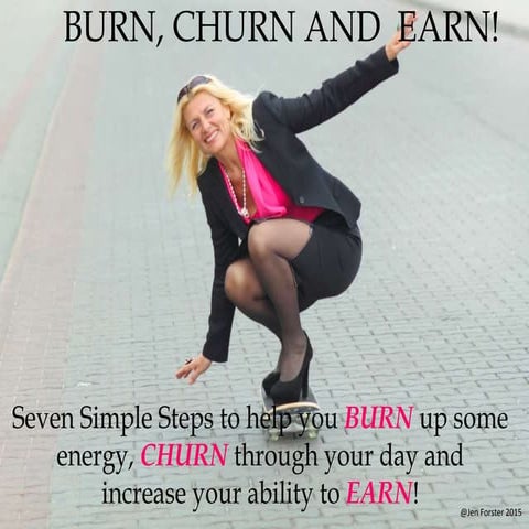 BURN, CHURN AND EARN! | PPTX