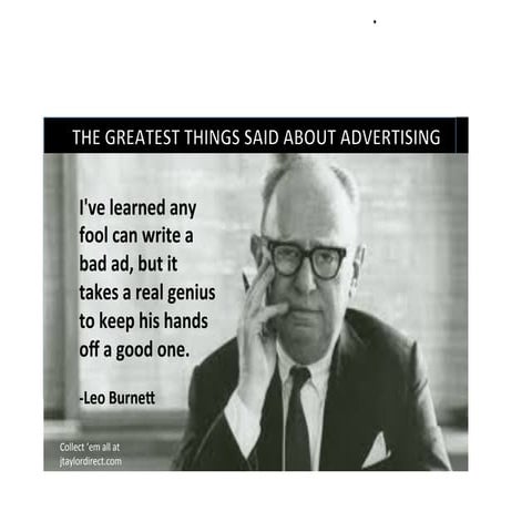 Leo Burnett on Copywriting | PDF