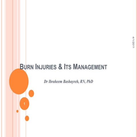 Burns in children | PPT