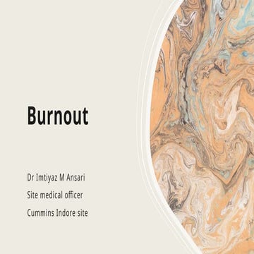 Burnout is a state of emotional, physical, and mental exhaustion caused ...