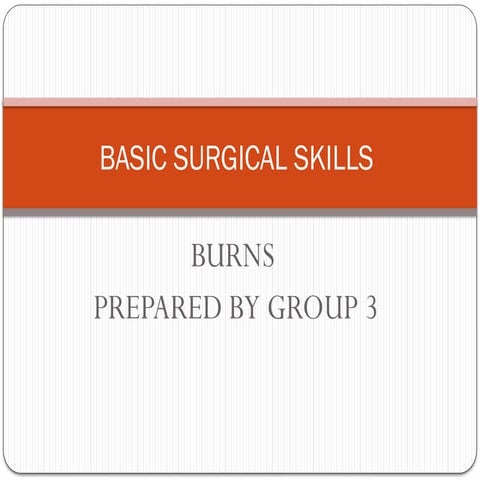 Comprehensive Overview of Burns: Causes, Classification, and Management ...
