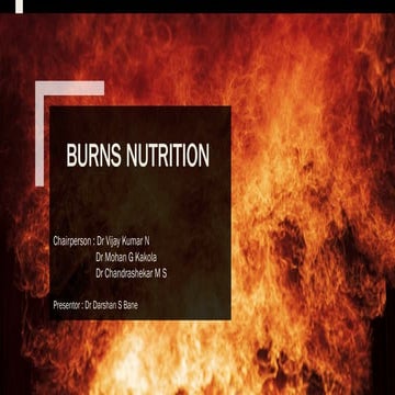 Burns nutrition approach management .pptx