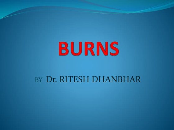 Burn | PPT