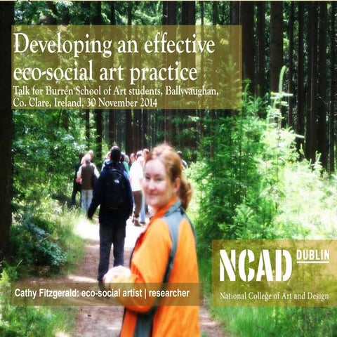 Developing an Effective Eco-Social Art Practice | PDF