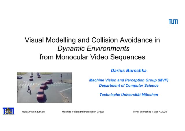 Visual Mapping And Collision Avoidance Dynamic Environments In Dynamic