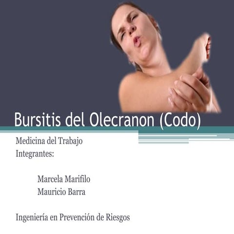 Bursitis Del Olecranon Codo y tratamiento.pptx